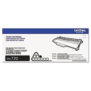 Brother TN-720 [OEM] Genuine Toner Cartridge for DCP-8150 HL-5470 6180