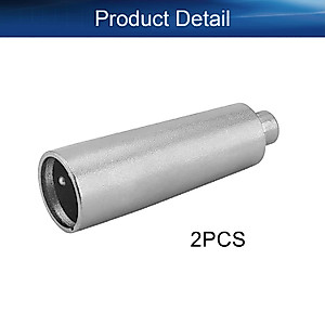 Heyiarbeit Female RCA to XLR Male Adapter, XLR to RCA Converter Gender Changer Audio Coupler Connector - 2 Pack