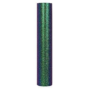VINYL FROG Chameleon Adhesive Vinyl Roll 12" x6ft Gradient Craft Vinyl for cricut, Change Color Vinyl Sticker for Crafts Vinyl Cutter, for Cup Decor, Home Decor(Purple to Green)