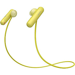 Sony WI-SP500 Wireless in-Ear Sports Headphones, Yellow (WISP500/Y) (Renewed)
