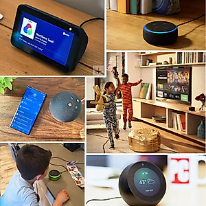 Echo 15W Power Cord Replacement for Alexa Echo Dot 3rd/4th/5th Generation, Echo Show 5 (1st 2nd Gen), Echo Pop, Echo Spot, Fite TV Cube Power Adapter Charger Charging Cable 6.6ft