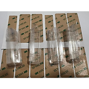 50PCS Money Card Holder Thankgiving Gifts Card Clear Plastic Dome Lip Balm Pouch with Adhesive Tape, DIY Christmas Money Card Chapstick Holder Money Holder Custom Gift Card Holder (50)