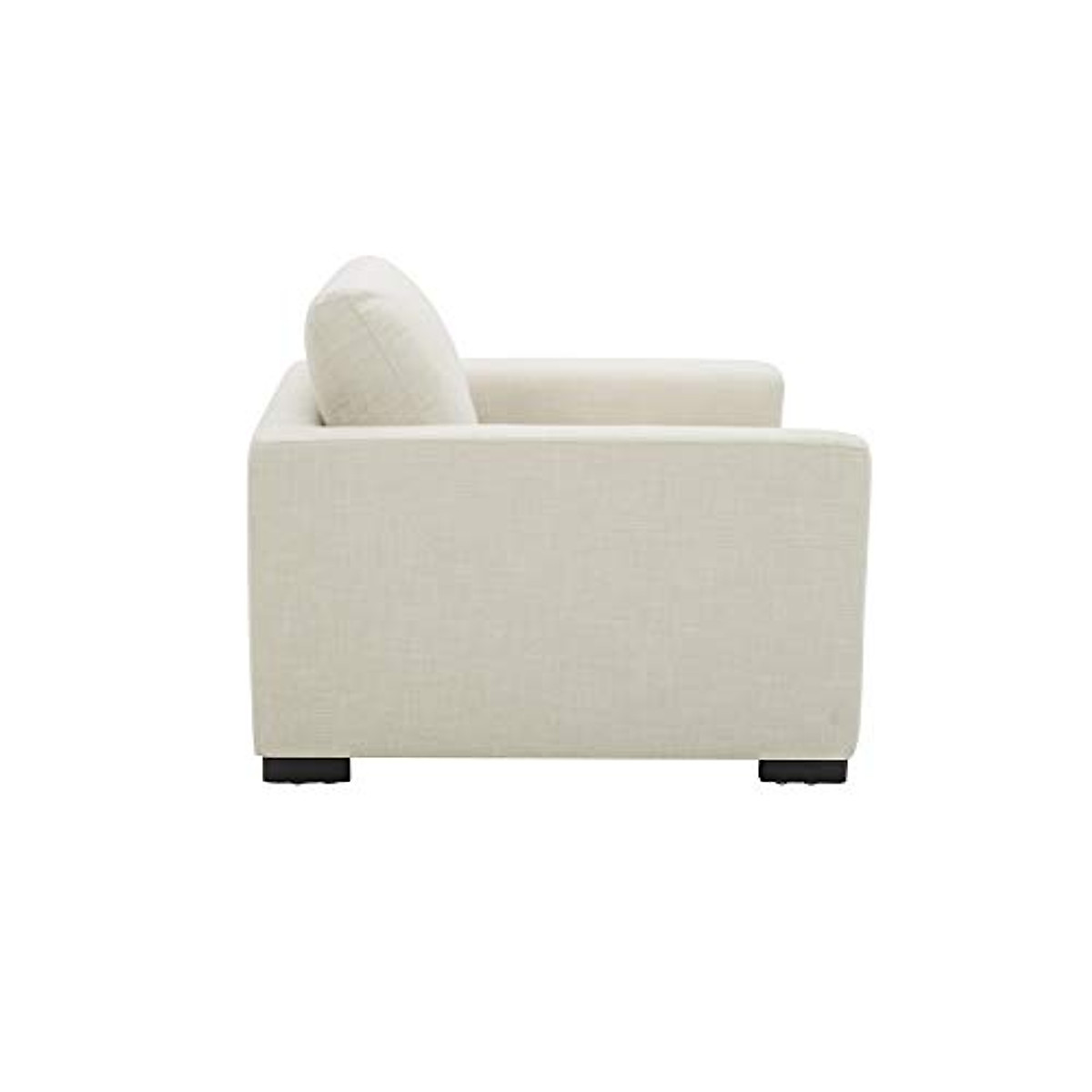 Amazon Brand - Stone & Beam Westview Extra-Deep Down-Filled Accent Chair, 43.3"W, Cream