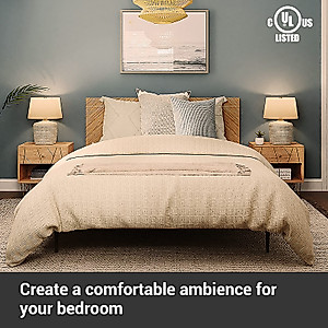 DEWENWILS 4-Pack A19 LED Light Bulb, 1500LM, 3000K Soft Warm Light Bulb, Energy Saving 14W(100W Equivalent) LED Bulb, E26 Medium Screw Base, Non Dimmable, UL Listed