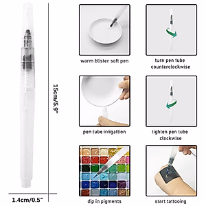 Henna Tattoo Stencils 138 PCS, 24 Sheets Airbrush Tattoo Templates,Reusable Tattoo Stencils Kit for Women Teens Girls,DIY Tattoo Stencils,Body Art Stencils