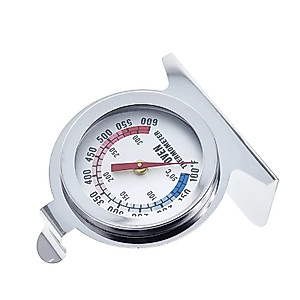 1Pcs Food Meat Temperature Stand Up Dial Oven Thermometer Stainless Steel Gauge Gage Kitchen Cooker Baking Supplies