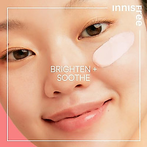 innisfree Cherry Blossom Glow Tone-Up Cream with Niacinamide for Bright, Even Skin Tone, Korean Skincare Gel Moisturizer for Face (Packaging May Vary)