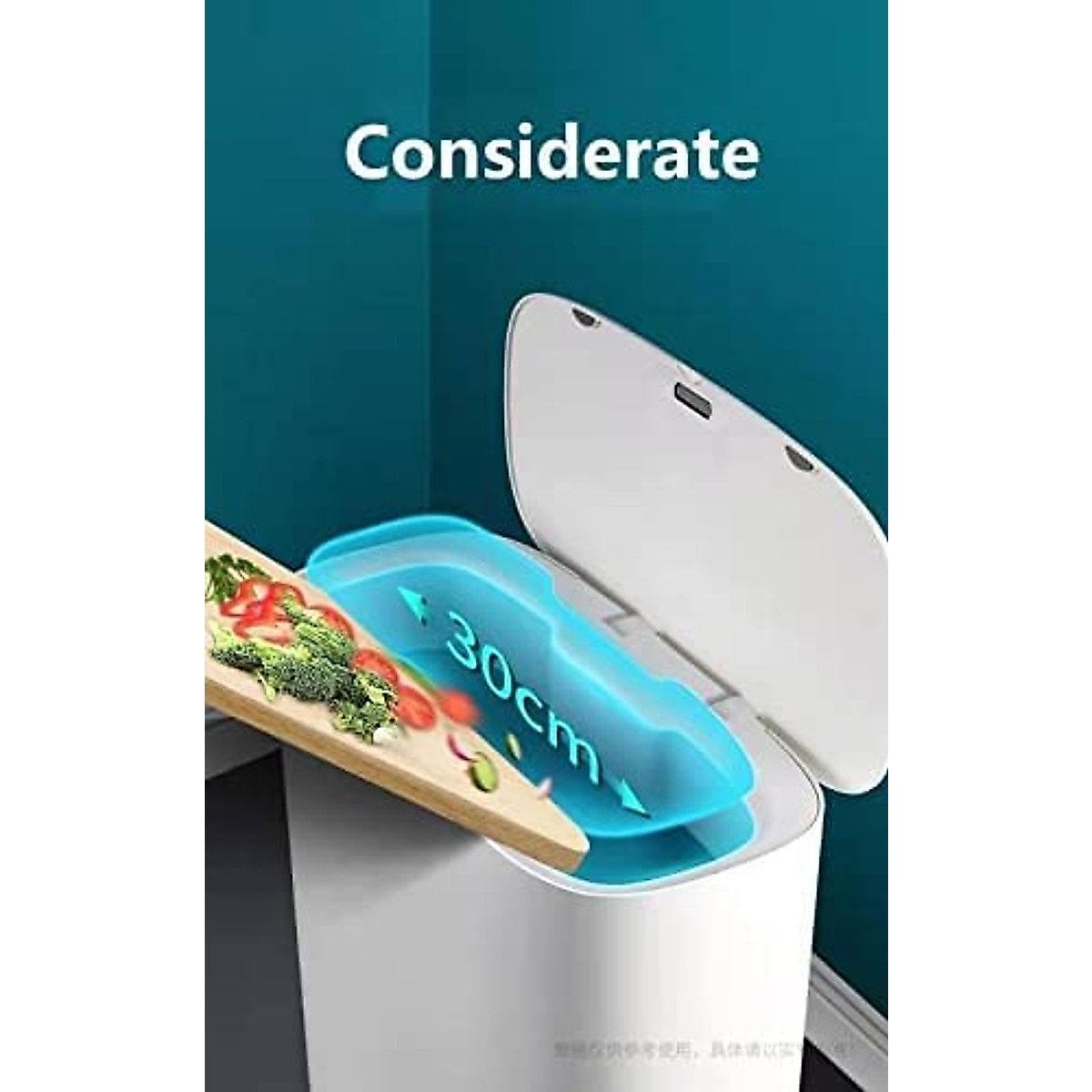 PantryAid Automatic Trash Can | Touchless Trash Can for Bathroom | Odorless for Home & Organic Kitchen Waste Bin 11Ltr/3Gal