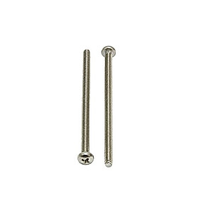 Bolt Dropper #6-32 X 2-1/2" Stainless Pan Head Phillips Machine Screw (50 pc) 18-8 (304) Stainless Steel Screws by Bolt Dropper