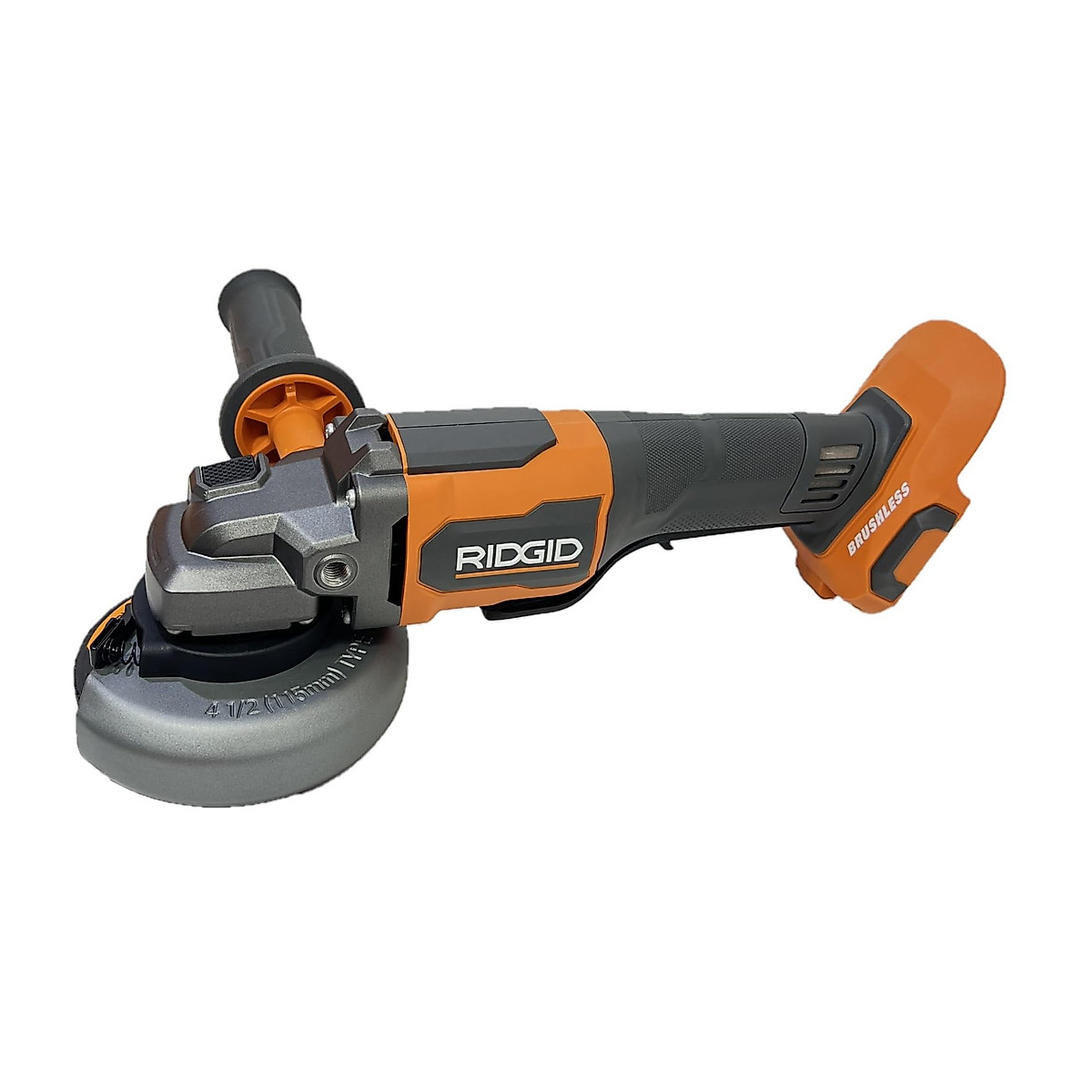 RIDGID 18V Brushless Cordless 4-1/2 in. Paddle Switch Angle Grinder (Tool Only)