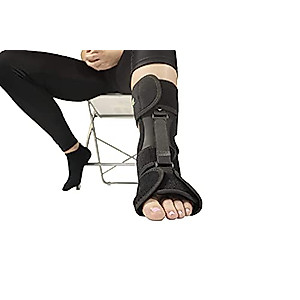 Comfort Dorsal Night Splint - Pain Relief from Plantar Fasciitis, Drop Foot, and Achilles Tendinitis - Small/Medium