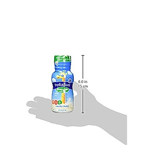 Pediasure Grow & Gain with Fiber Nutrition Shake For Kids, Vanilla, 8 fl oz