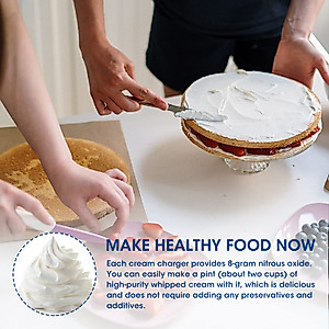 FOMAGAS Whipped Cream Chargers, 150 Pack