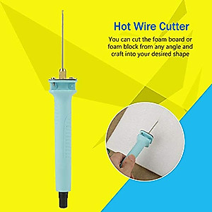 Hot Wire Pen, Styrofoam Cutting Hot Pen Polystyrene Cutting Machine Hot Wire Cutter, for Amateur DIY, Art Making, Foam Carving(5cm(4.5v 3A))