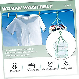 JOINPAYA 1pc Clothes Basket mesh Sweater Drying Rack Laundry Drying Rack Collapsible Sweater Dryer mesh c fold Towels Portable Clothes Rack Portable Clothes Drying Rack Laundry Tool Hangers