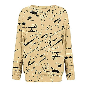 Half Zip Pullover Women Long Sleeve Tshirts Shirts For Women Oversized Sweatshirt For Women Lightweight Sweatshirts For Women Tops Casual Long Sleeve Printed Shirts Blouses T Shirts Generic