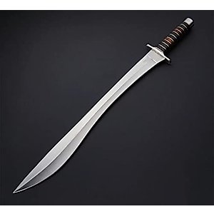 Damascus steel knife handmade knife blade one blade 20 inches back wooden professional use for kitchen and other occasion