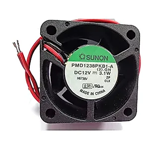 New SUNON PMD1238PKB1-A 12V 3.1W 38x38x20mm Computer Cooling Fan 2Lines
