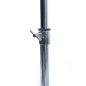 Boom Cymbal Stand Double Braced Adjustable Height 27.5"-52.7", Heavy Duty Double Braced Legs, Medium Weight Boom Stand with Gearless Cymbal Tilter (US Spot)