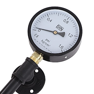 Focket Industrial Pipe Shelving, 31x22in 4 Tiers Retro Wood Wall Shelf Floating Shelves, Wall Mount Bookshelf Industrial Shelf Home Decor for Living Room Bedroom Bathroom Kitchen