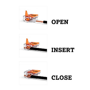 Wago 221-412 2-Conductor Compact Splicing Connectors (Pack of 100)