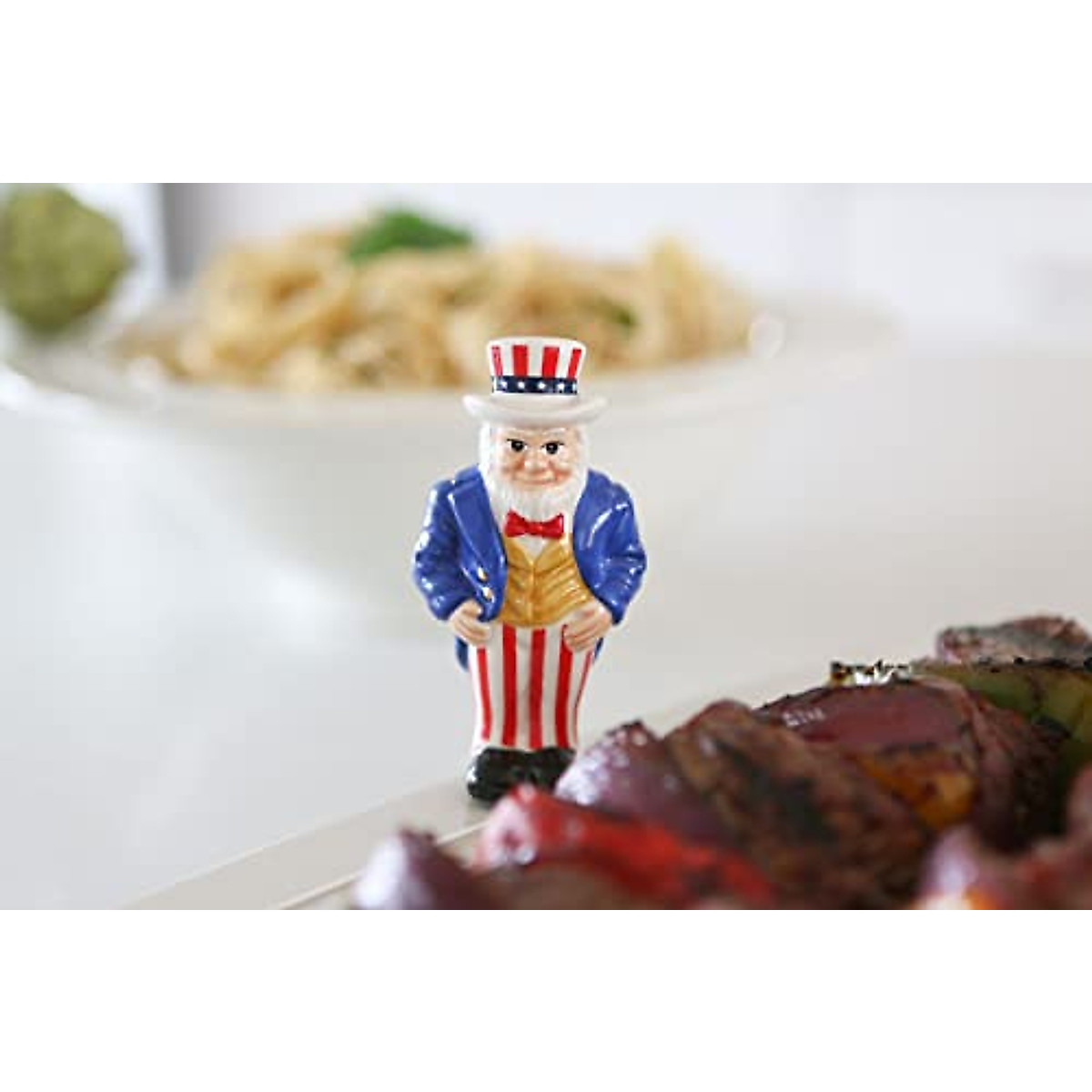 Nora Fleming Hand-Painted Mini: Uncle Sam A251