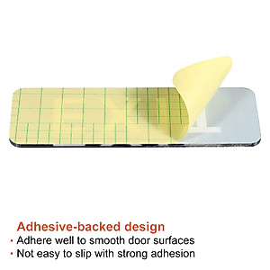 PATIKIL Self Adhesive Exit Sign, Acrylic 9"x3" Waterproof Door Sticker Wall Mounting Sign for Office Business Hotel, Black