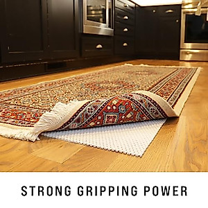 Grip-It Premium Lock Extra Cushioned Non-Slip Rug Pad for Area Rugs and Runner Rugs, Rug Gripper for Hardwood Floors 2' x 8'