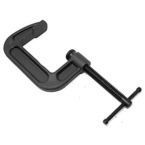 WEN CLC322 Heavy-Duty Cast Iron C-Clamps with 3-Inch Jaw Opening and 2-Inch Throat, 2 Pack