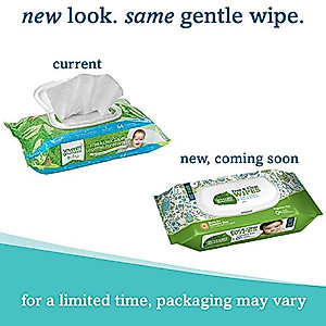 Seventh Generation Thick & Strong Free and Clear Baby Wipes with Flip Top Dispenser, 768 Count