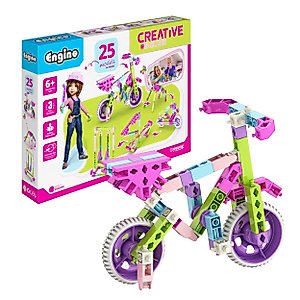 Engino- STEM Girls Building Toys, 25 Model Set, Educational Toys for Ages 6+, Construction Toys, Gifts for Girls, STEM Projects