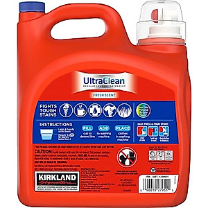 Kirkland Signature Ultra Clean Premium Laundry Detergent with 2X Concentrate