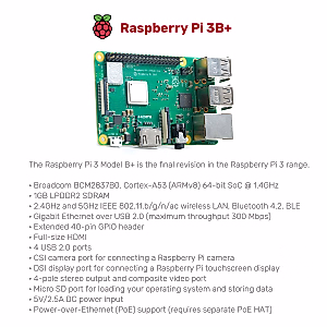 Atari Ultimate Arcade Fightstick USB Dual Joystick with Trackball 2 Player Game Controller Powered by Raspberry Pi 3B+ 1GB RAM 32GB Micro SD Card Preloaded Over 100 Classic Atari Games