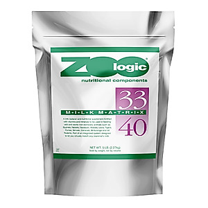 Pet-Ag Zoologic Milk Matrix 33/40 - 5 lb - Milk Protein Powder for Wild & Exotic Non-Domestic Animals