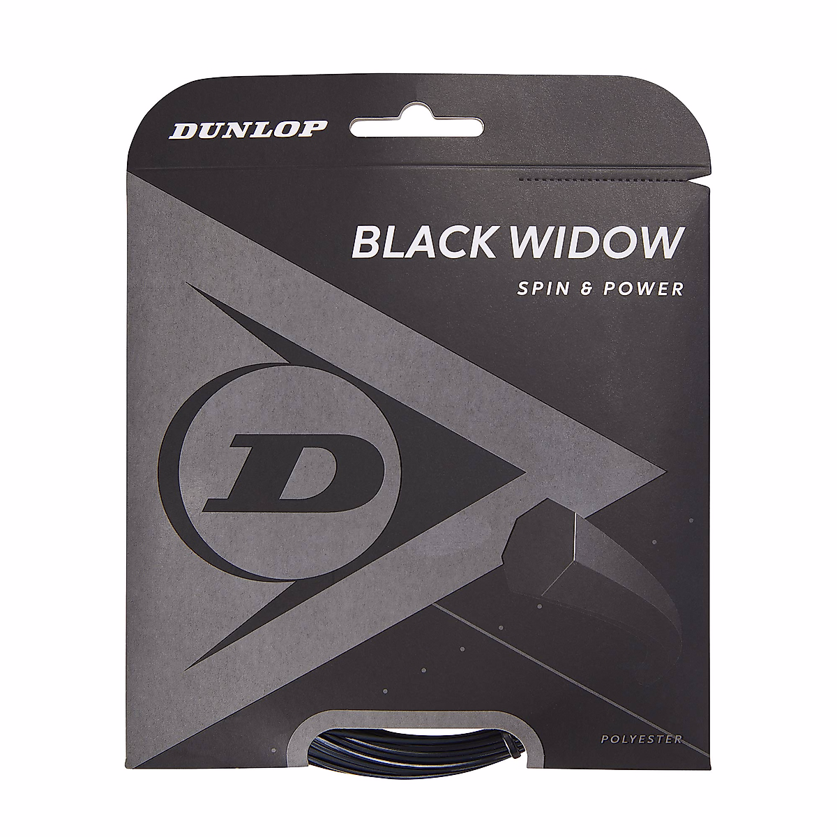 Dunlop Sports Black Widow Tennis String 1 Set 16g-40' Set