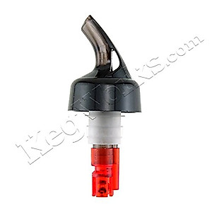 Measured Liquor Bottle Pourers - 1 oz: 12 pourers by Winco