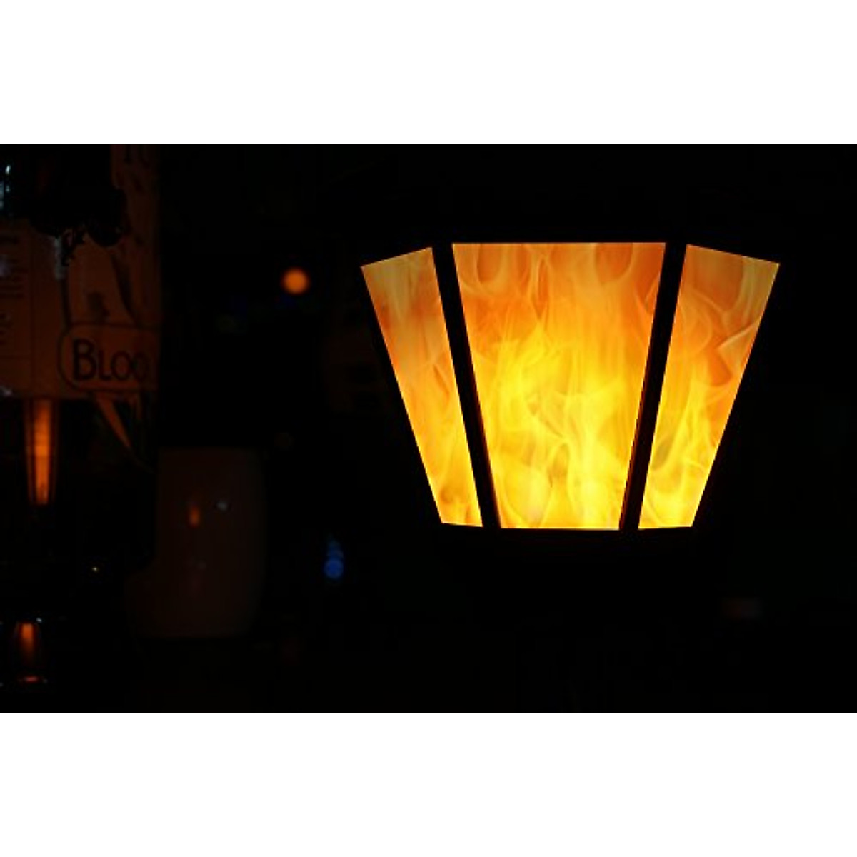 Lampat Solar Lights, Waterproof Flickering Flames Torches Lights Outdoor Landscape Decoration Lighting Dusk to Dawn Auto On/Off Security Torch Light for Garden Patio Deck Yard Driveway, 2 Pack