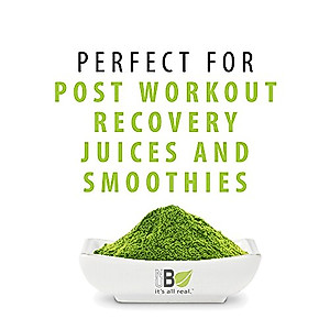 Nubeleaf Alfalfa Grass Powder - Non-GMO, Gluten-Free, Raw, Organic, Vegan Source of Essential Vitamins & Minerals - Single-Ingredient Nutrient Rich Superfood for Cooking, Baking, Smoothies (10oz)