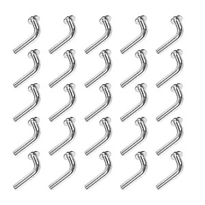 ZYAMY 25pcs M7 Heavy-Duty Rack Safety Bolt, Universal Pallet Rack Drop Pin for Disengagement Safety of Warehouse, Home or DIY Shelving Unit
