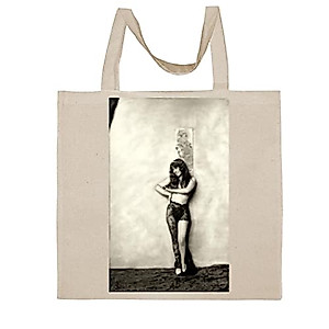 FC Carino Ann Pennington - A Nice Graphic Cotton Canvas Tote Bag FCA #FCAG300019