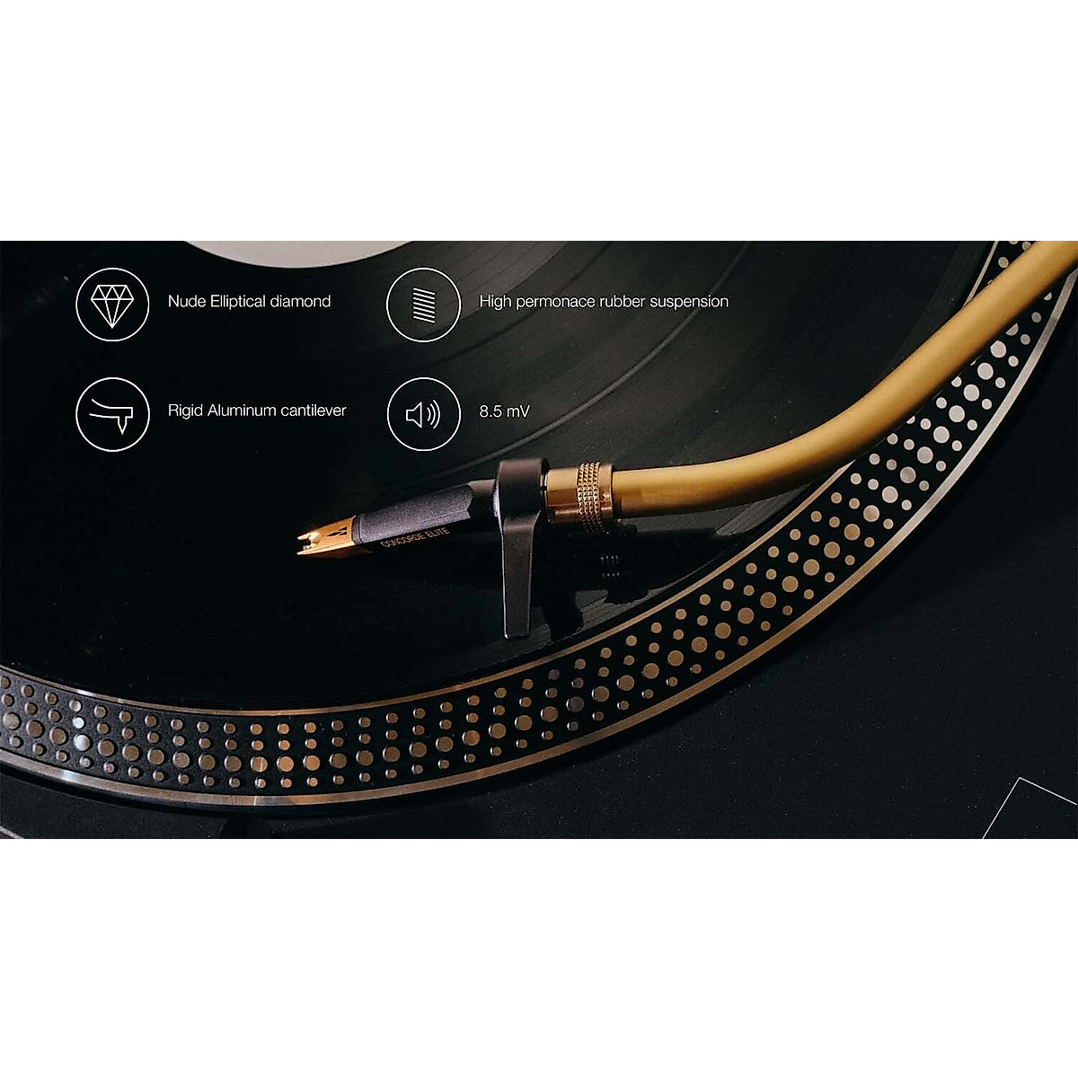 Ortofon Concorde Elite Turntable Cartridge and Stylus