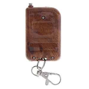 ePathChina 7 Sounds Loud Car Warning Alarm Police Fire Siren Horn Speaker with Brown Remote Controller 12V 100W