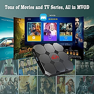 2023 Newest TV Box Android 11 IPTV Videos 4K HDR Image HDMI 2.0 LAN.