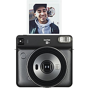 Fujifilm Instax Square SQ6 - Instant Film Camera - Graphite Grey