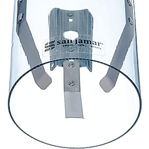 San Jamar Plastic Pull-Type Water Cup Dispenser, 16 Inches, Blue, (Pack of 24)