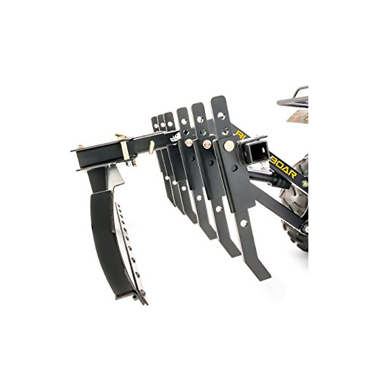 Black Boar ATV/UTV Scrape Blade Implement, Adjusts 0, 7.5 or 15 Degrees in Either Direction, Use to Cultivte, Establish Food Plot, Maintain Your Land (66005)