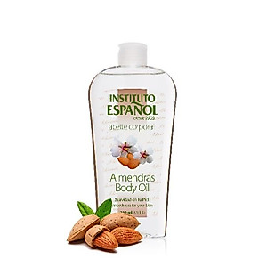 Instituto Español Almond Body Oil, Smoothness for your Skin, 2-Pack Of 8.5 FL Oz each, 2 Bottles