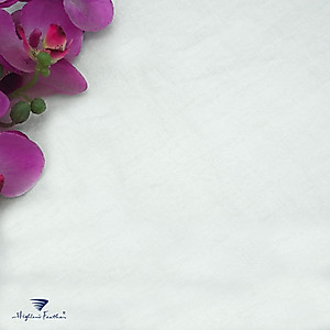 Highland Feather® - 100% French Linen Duvet Cover Set - Queen Size - White