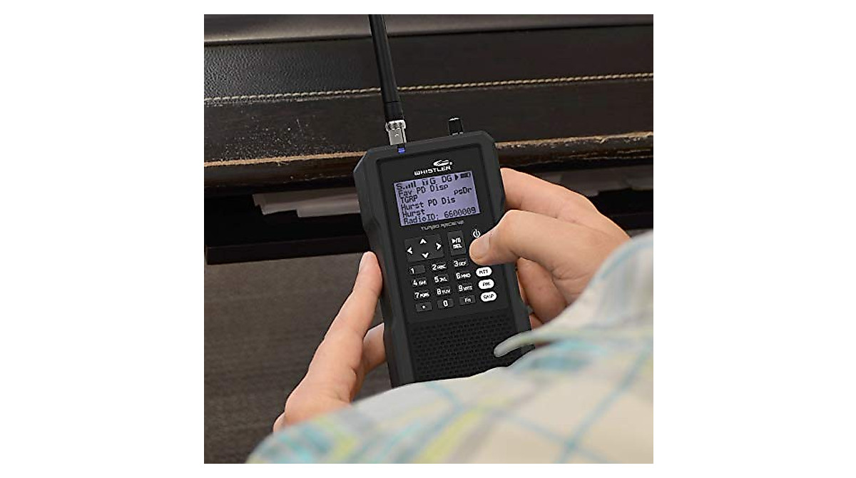 Whistler TRX-1 Handheld Digital Scanner Radio Black 7.75in. x 7.31in. x ...