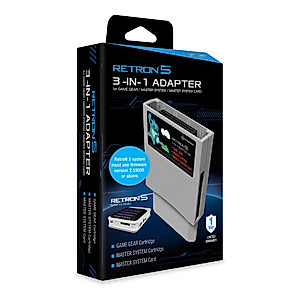 Hyperkin RetroN 5 3-in-1 Adapter for Game Gear, Master System, and Master System Card